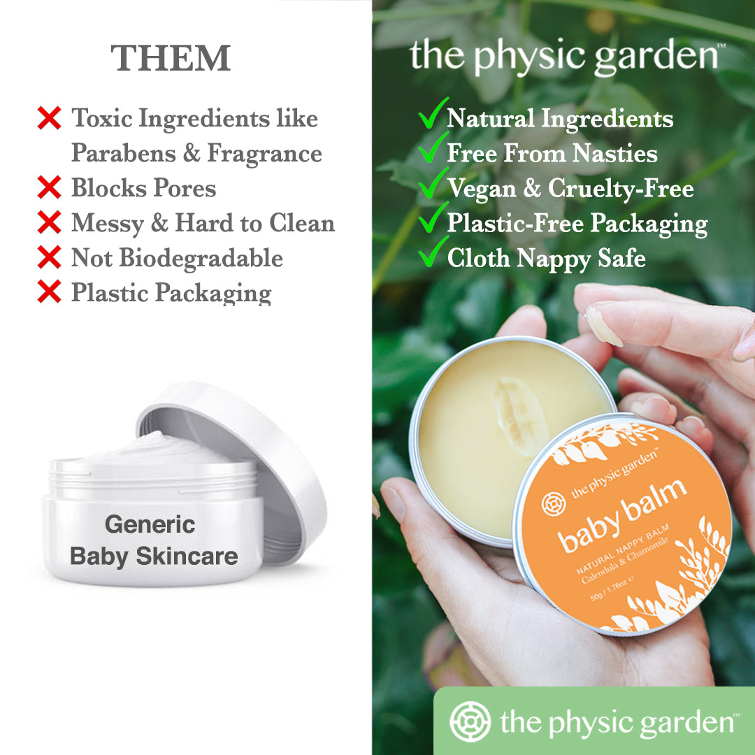 Natural Baby Balm by The Physic Garden